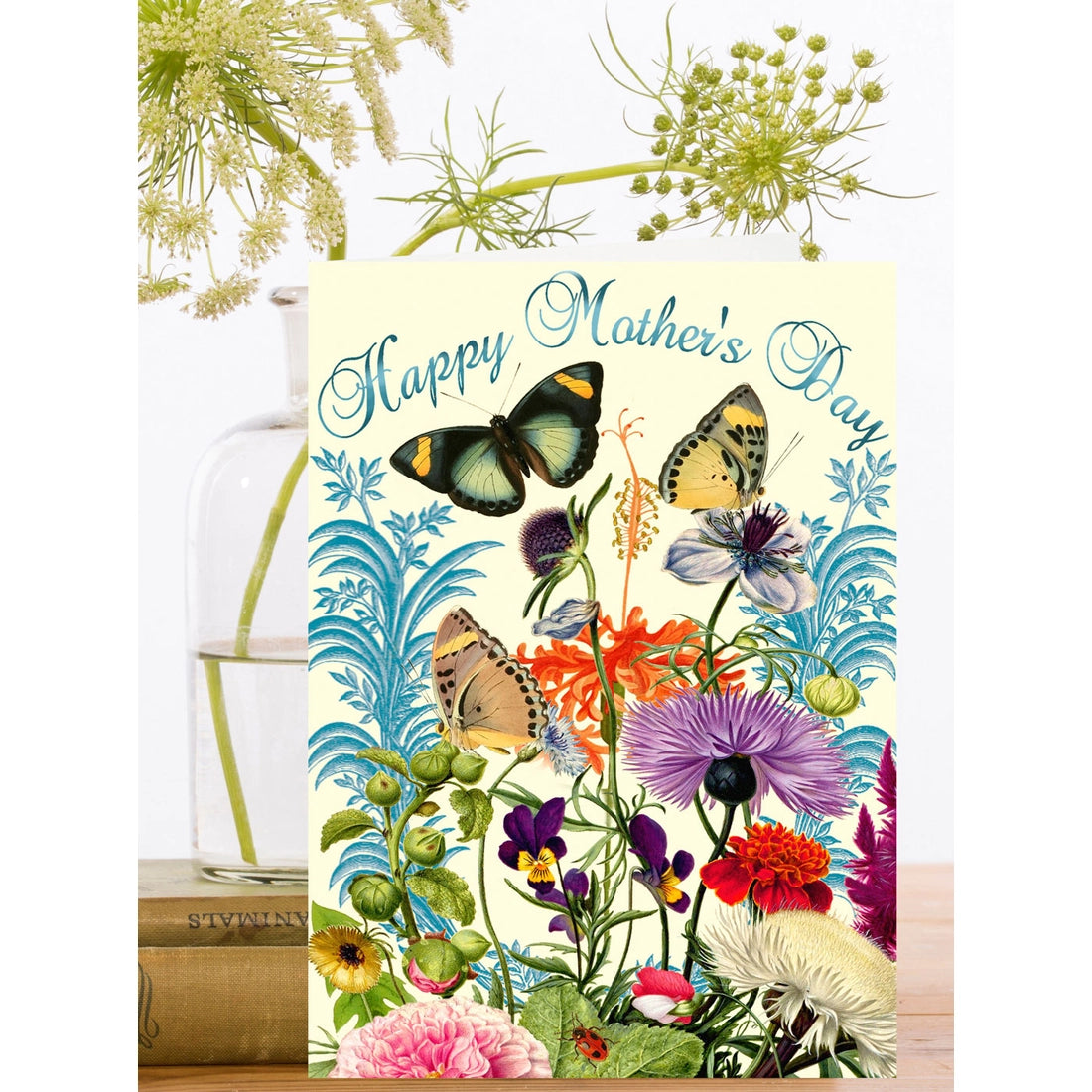 Glittered Butterfly Mother's Day Card – Lucinda's