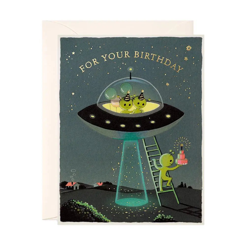 Aliens Birthday Card – Lucinda's