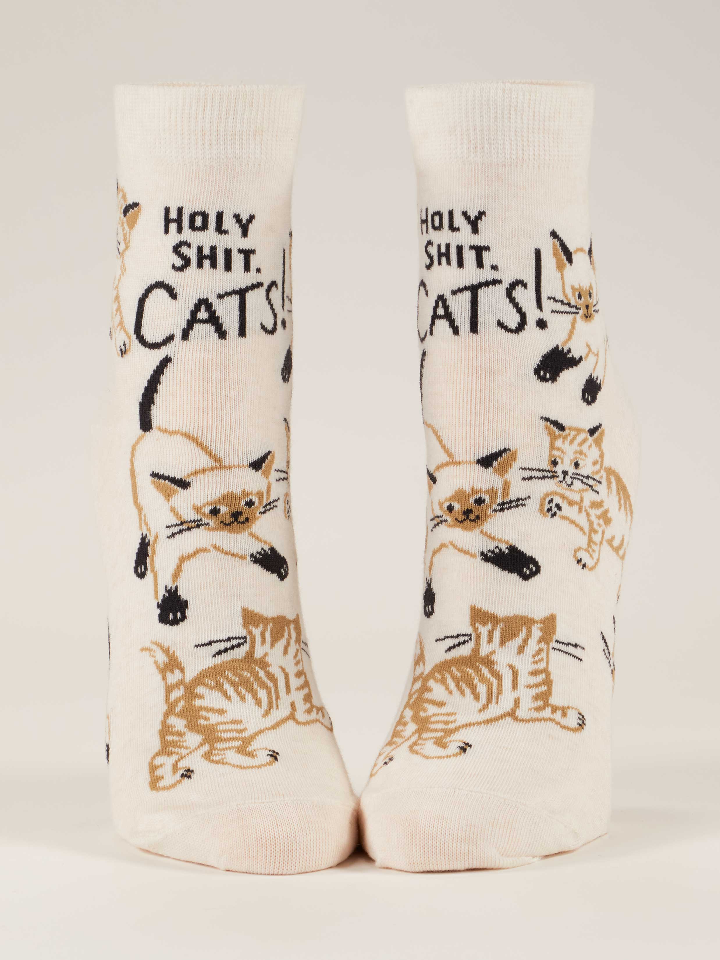Holy Shit. Cats! W-Ankle Socks – Lucinda's