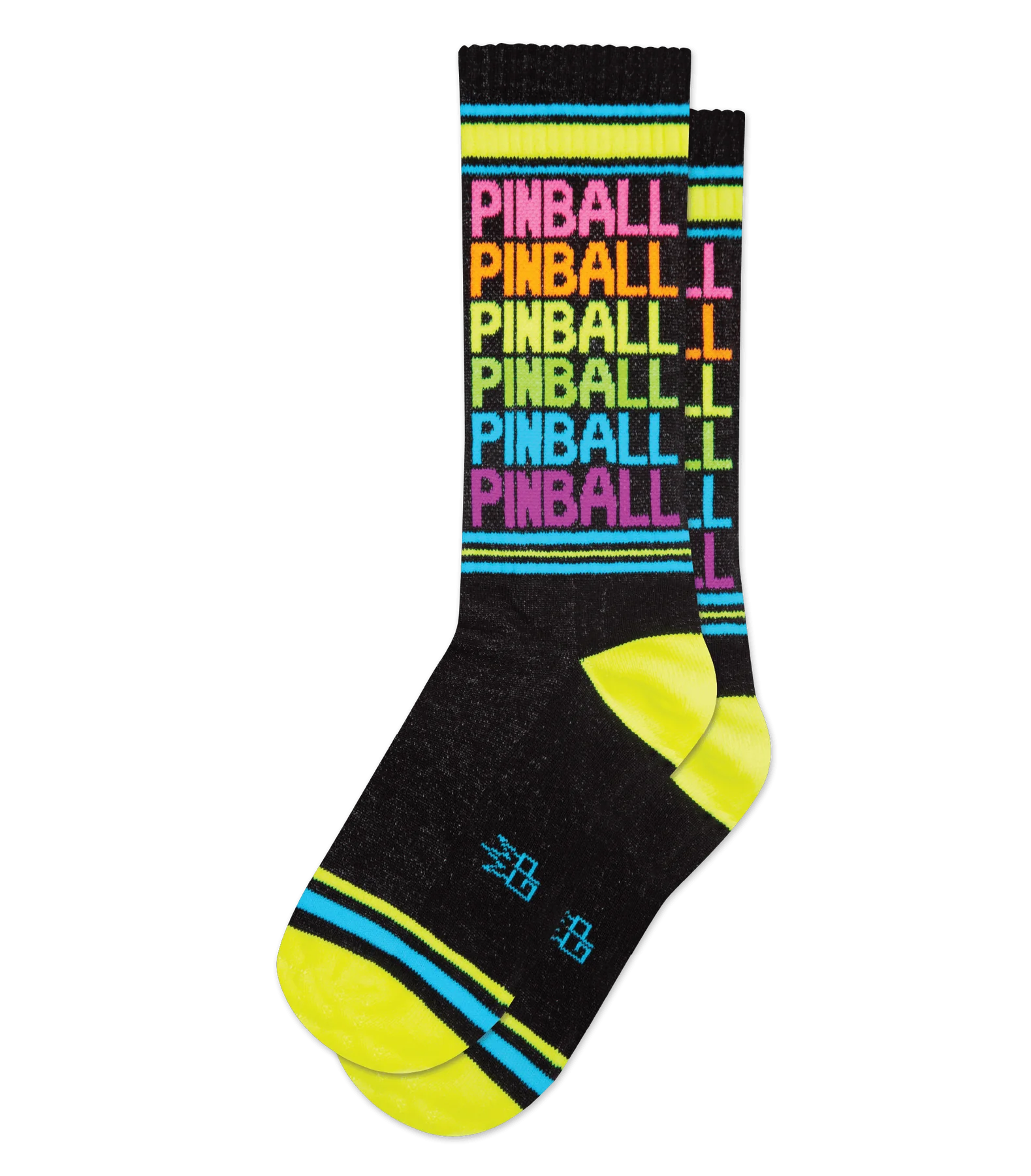 Pinball Neon Rainbow Sock – Lucinda's